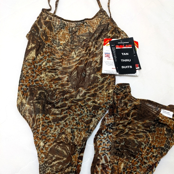 SOLAR | Swim | Solar Tan Thru Bathing Suits His Hers Bundle | Poshmark